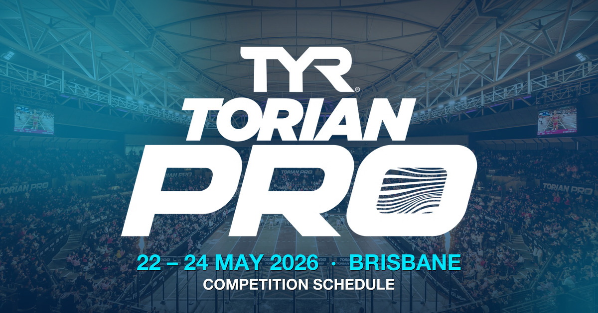 Torian Pro 2026 — Competition Schedule